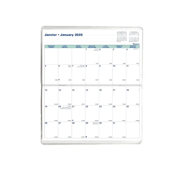 Pocket Calendar - DeskXpress